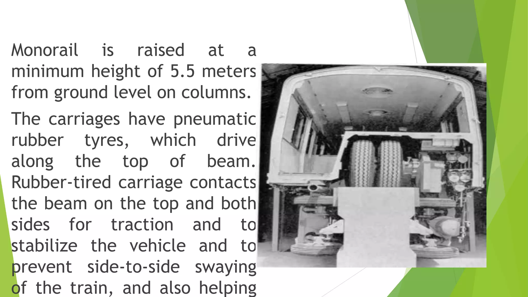 Urban infrastructure on mono, metro and underground | PPTX