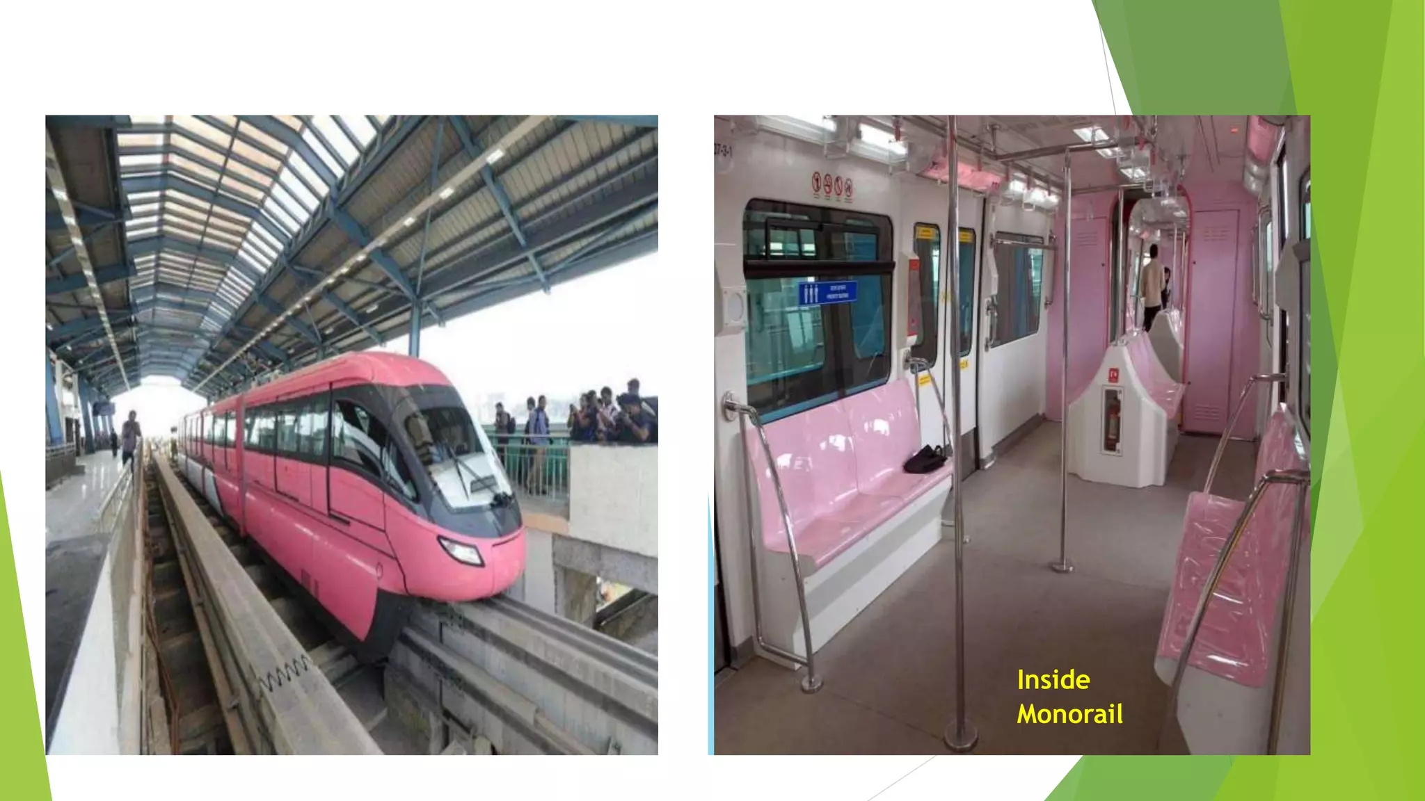 Urban infrastructure on mono, metro and underground | PPTX