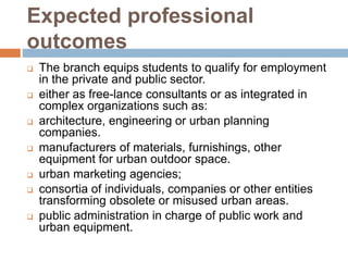 Urban interior design | PPTX