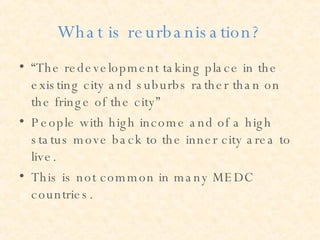 Urbanisation | PPT