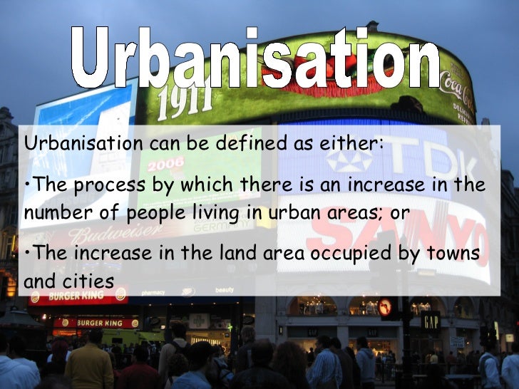 Urbanisation
