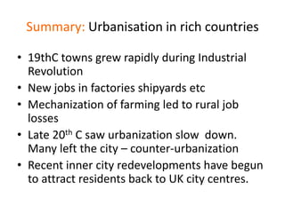 Urbanisation | PPT