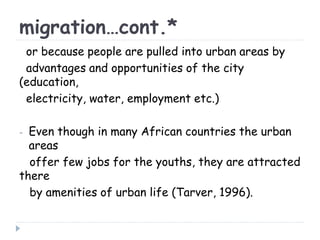 Urbanisation | PPTX