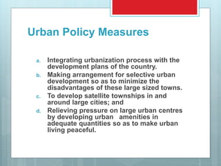 URBANISATION AND ENVIRONMENT | PPTX