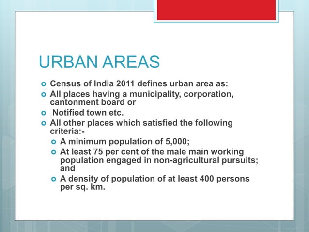 URBANISATION AND ENVIRONMENT | PPTX | Developmental Sites | Real Estate
