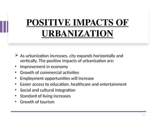 Urbanisation, it's Causes and Impacts.pptx