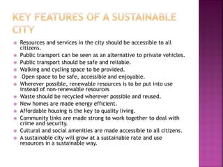 Urbanisation smart cities | PPT