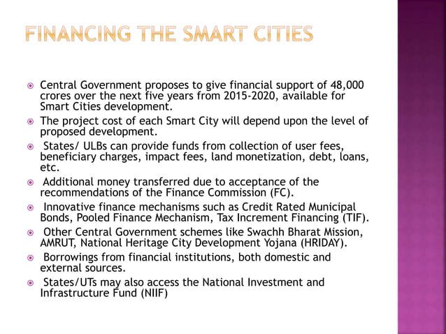 Urbanisation smart cities | PPT