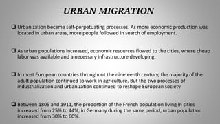 Urbanisation in Euorope.pptx