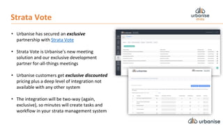 Urbanise Strata Management Platform | PPT