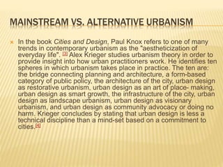 Urbanism | PPTX