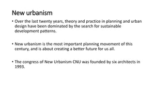 Urban, Historical development of urbanism, New urbanism | PDF