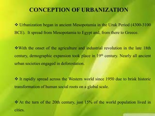 Urbanization | PPTX