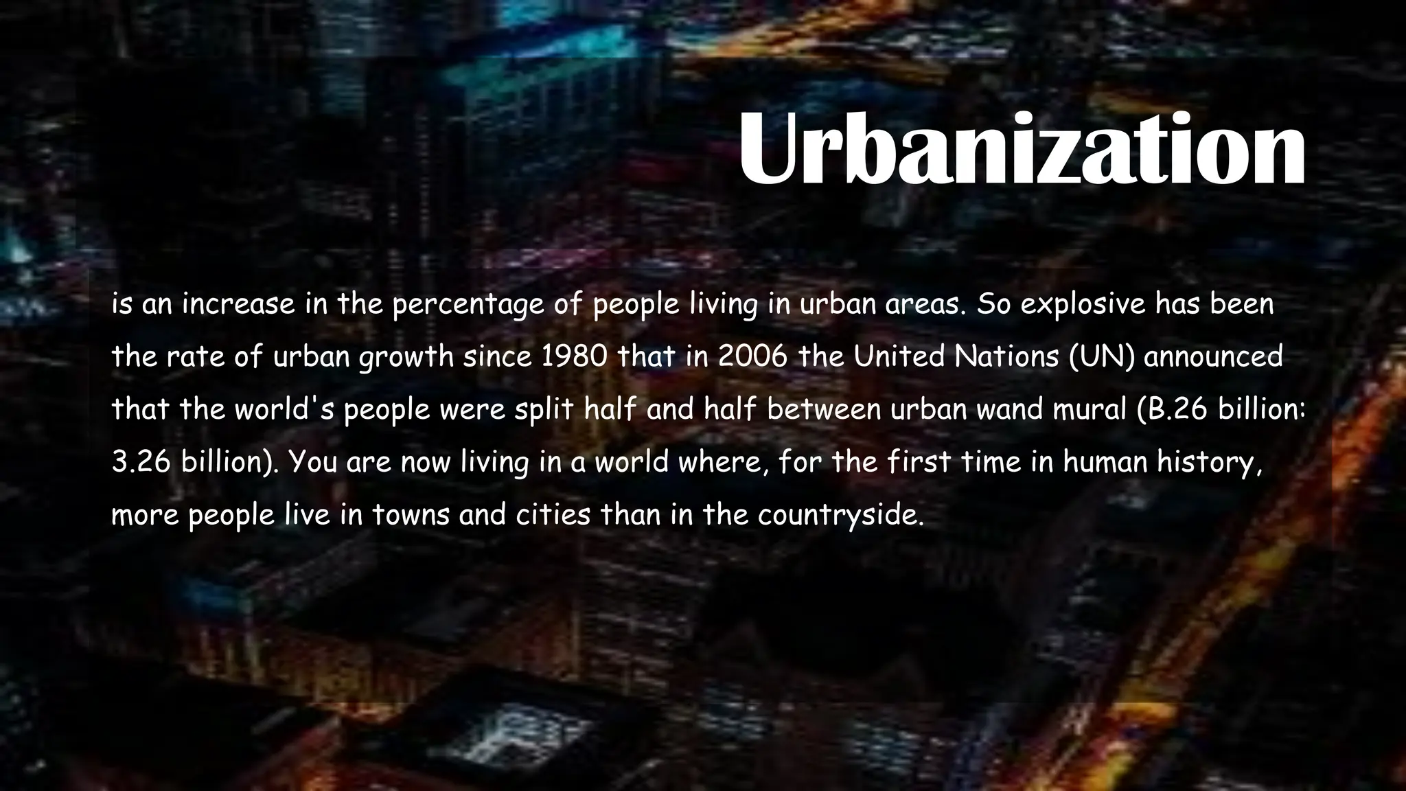 What is Urbanization? Urbanization in United Kingdom | PDF