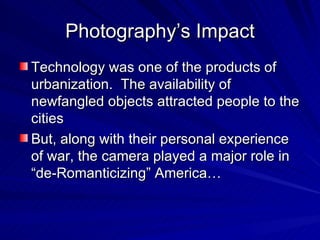 Urbanization And Isolation In Post WW1 America (2009) | PPT