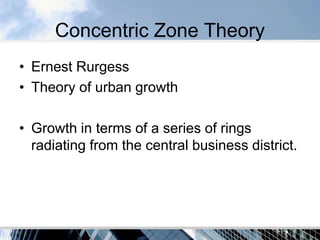 Urbanization: A Theoretical View (Perspectives, growth, cause and ...