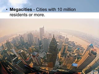 Urbanization: A Theoretical View (Perspectives, growth, cause and ...