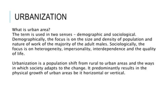 Urbanization-A way to build human life.pptx