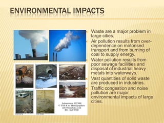 Urbanization impacts | PPTX
