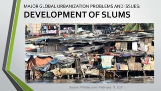 URBANIZATION - PROBLEM OF RICH AND POOR.pptx
