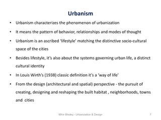 Urbanization and design | PDF