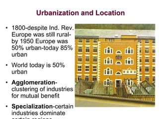 Urbanization and development historical perspective | PPSX