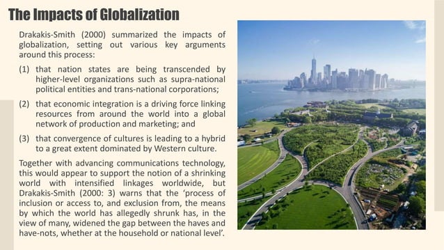 Urbanization and Globalization.pptx | Geography | Science