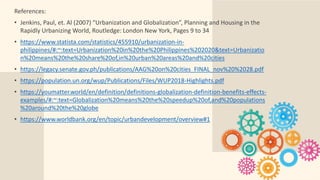 Urbanization and Globalization.pptx