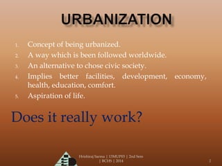 Economic Effects Of Urbanization