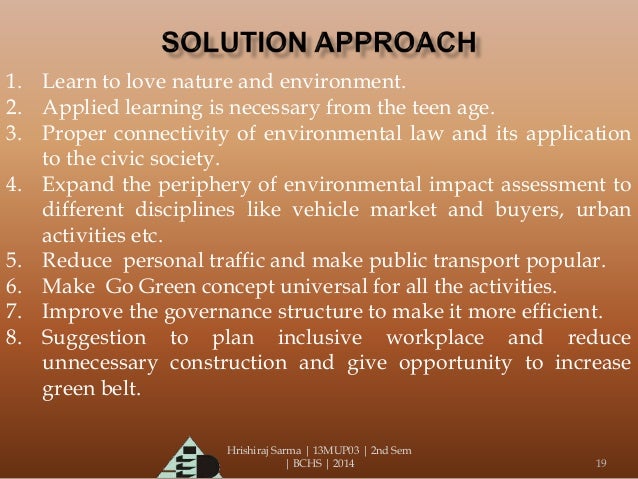 Urbanization And Its Effect On Environment