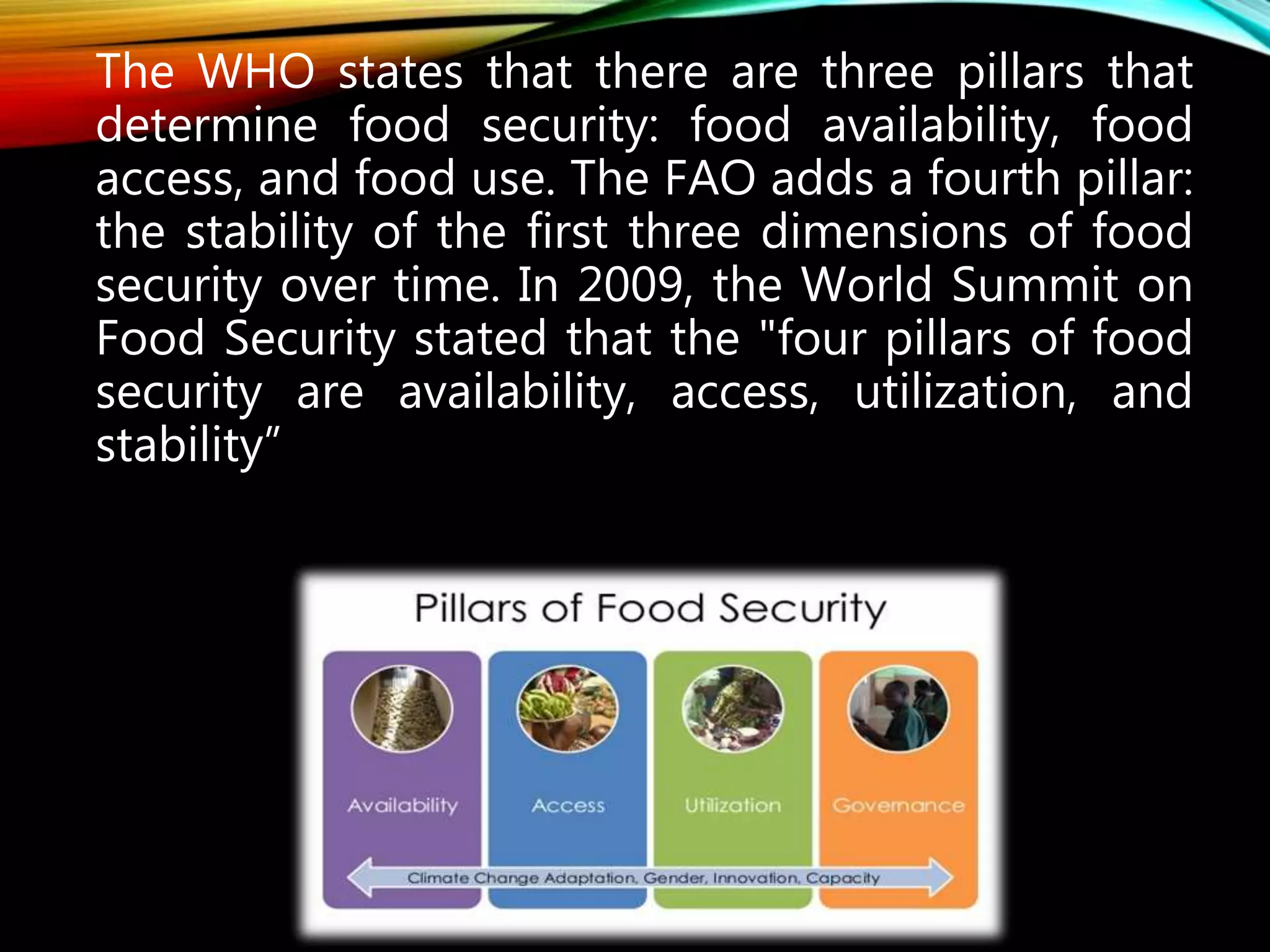 Urbanization and its effect on food security | PPTX