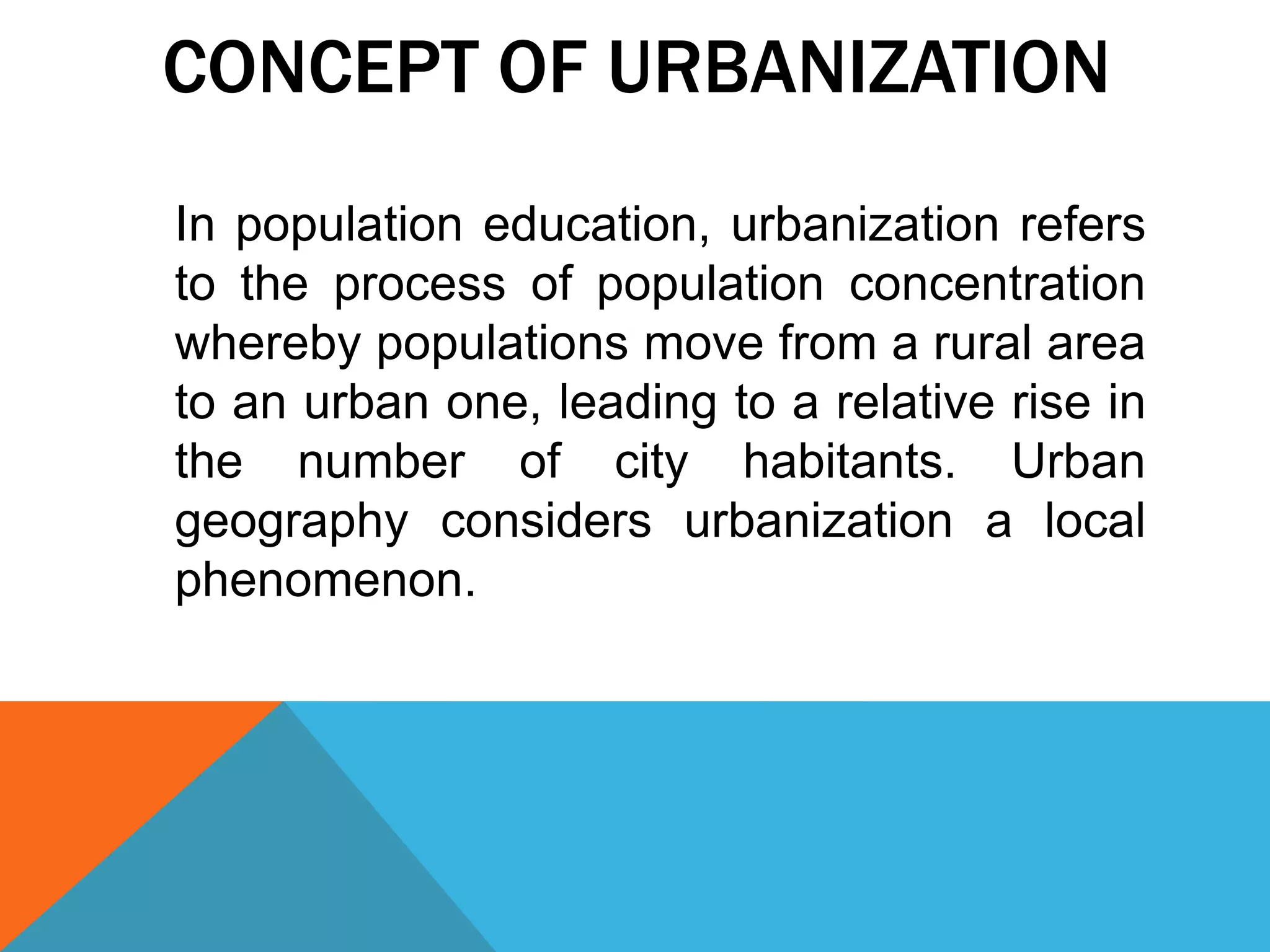 Urbanization and its impact | PPTX | Environment | Science