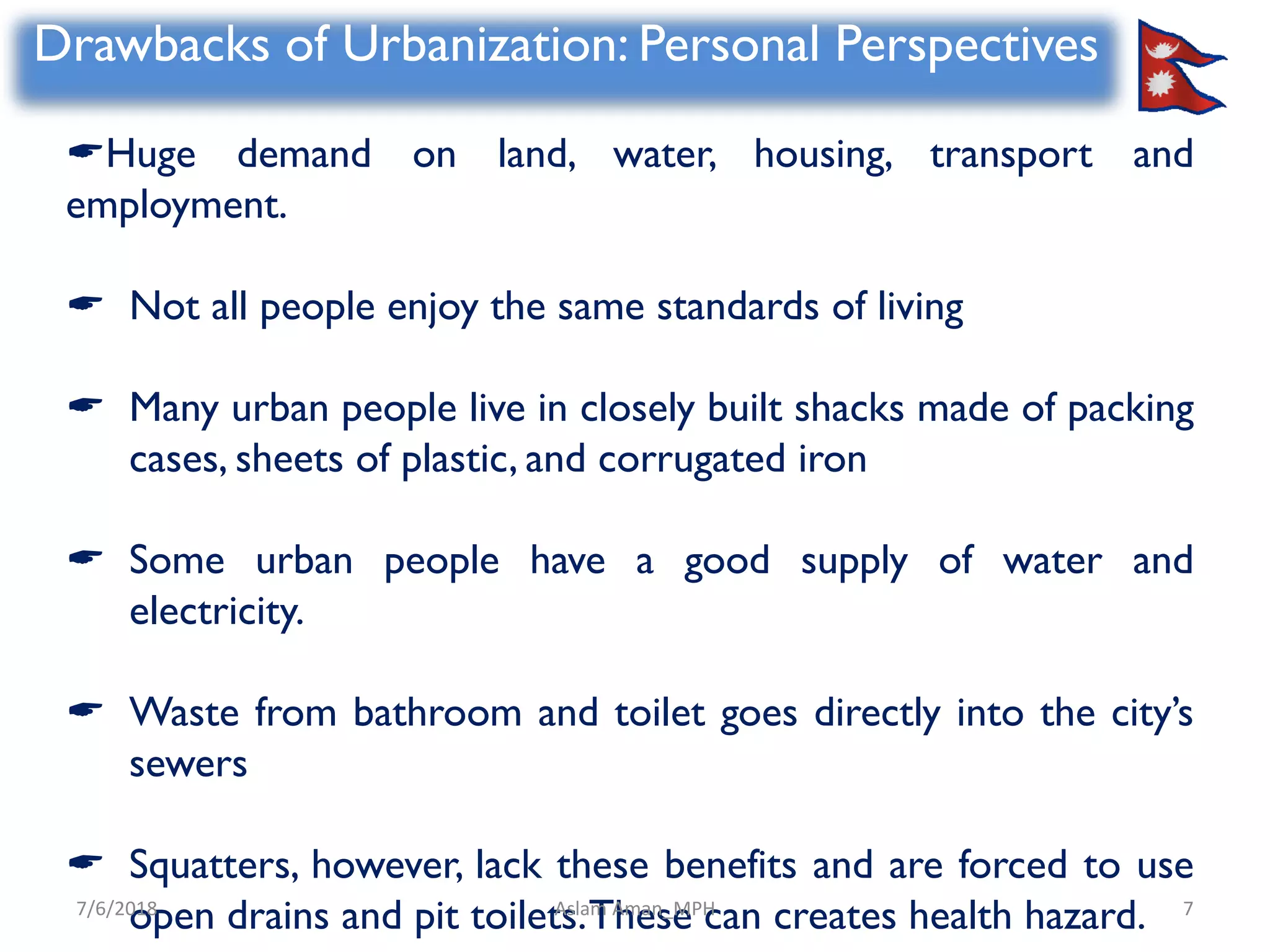 Urbanization and Health : An Article Review | PDF
