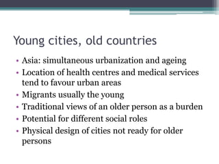 Urbanization in Asia | PPTX