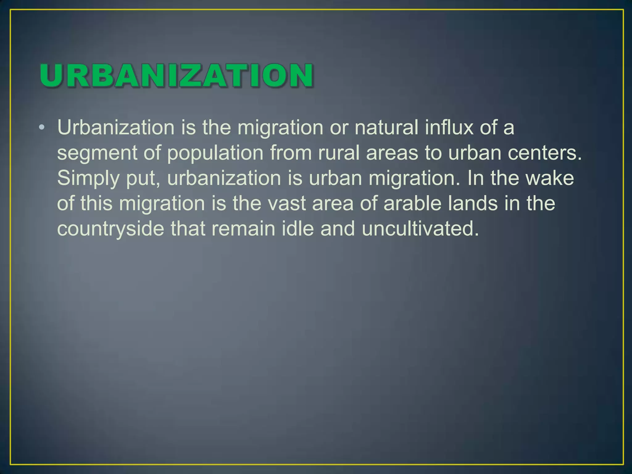 Urbanization in the philippipines | PPTX