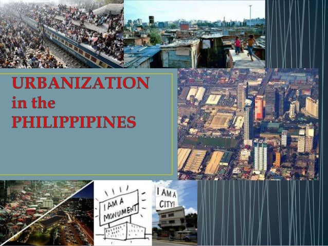 Urbanization in the philippipines
