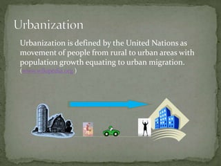 Urbanization in Jamaica: A Presentation to the Government | PPTX