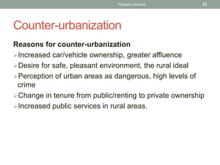 Urbanization Process | PPTX