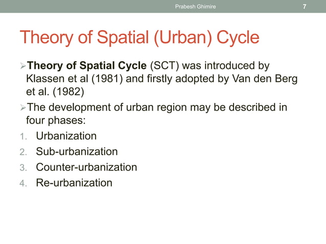Urbanization Process | PPTX | Geography | Science