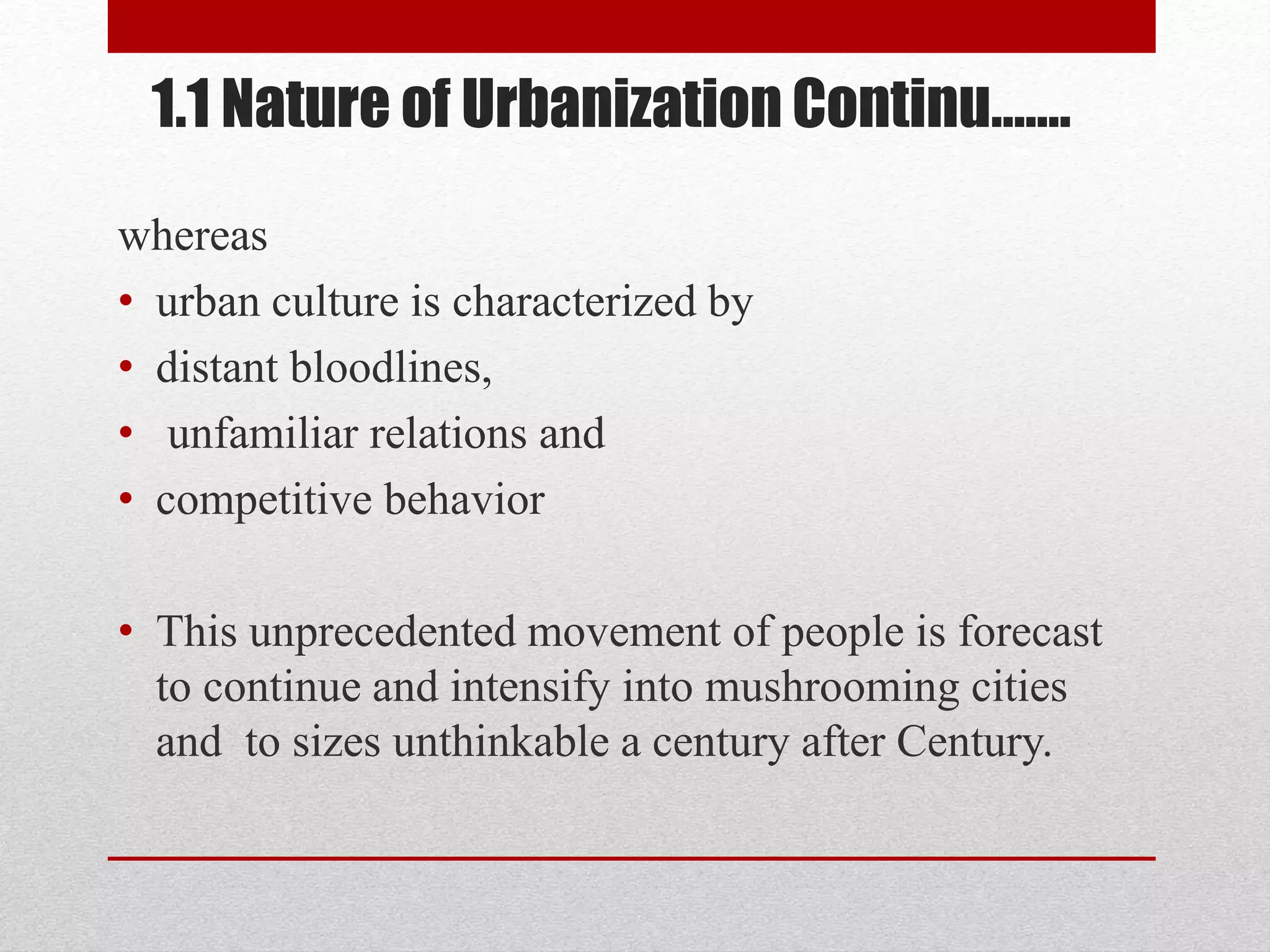 Urbanization trend in nigeria | PPTX