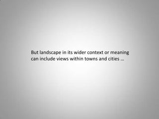 Urban landscape -_introduction[1] | PPTX