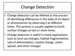 Urban Landuse/ Landcover change analysis using Remote Sensing and GIS ...