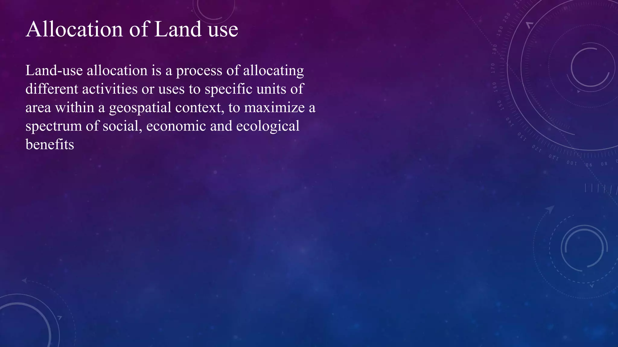 Urban land use and urban land value | PPTX