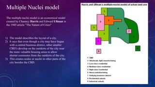 Urban land use and urban land value | PPTX