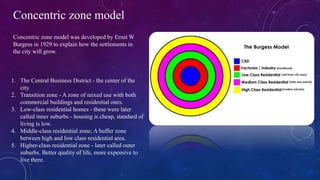 Urban land use and urban land value | PPTX