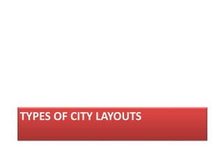 Urban layouts | PPT