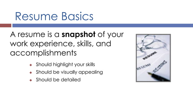 Job Hunters - Resume & Interview Readiness | PPT