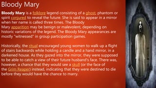 Mr. Baguley's Urban legends | PPTX