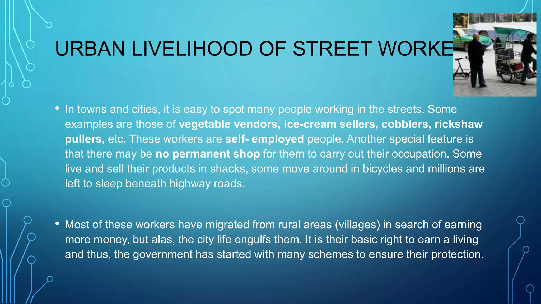 Urban livelihood | PPTX