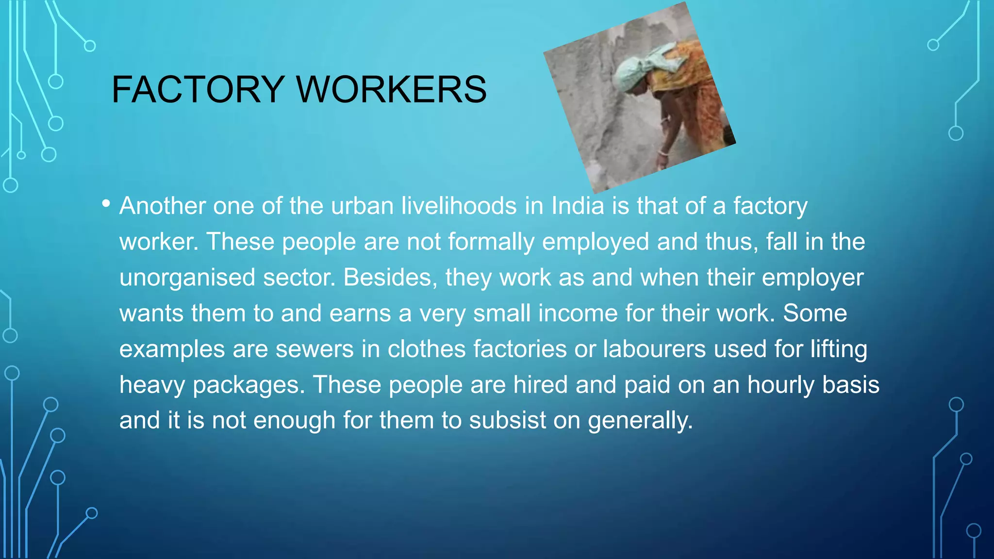Urban livelihood | PPTX
